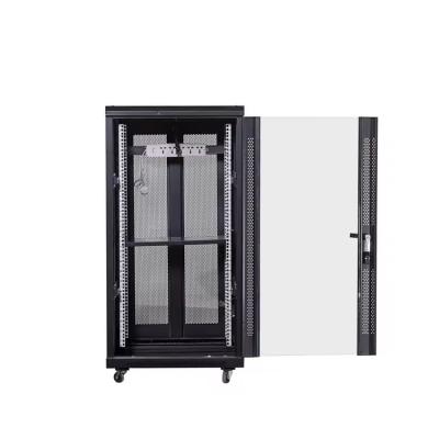 China 22U 600*1000*1200 19 Inch Server Rack Network Cabinet with Cooling Fan and Customized Logo for sale