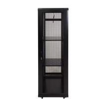 China Stock 800*1000*2000 19 Inch Data Center Server Rack Data/Network Cabinet Metal Mesh Door for sale