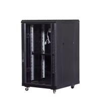 China Stock 18U 2.0 Thickness 600*600*1000 Standard 19'' Server Rack with Tempered Glass Door for sale