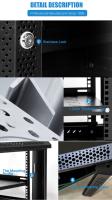 China Stock 47U 800*1000*2200 SPCC Cold Rolled Steel 2.0 19 inch Data Center Server Rack for sale