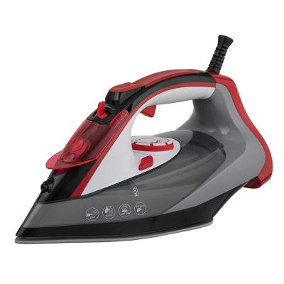China Full Function Steam Iron 2200-2800W Anti Calc Anti Drip Self Clean Ceramic for sale