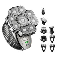 China Head Shavers for Bald Men Electric Head Razors Wet Dry Bald 9D Electric Shavers for sale