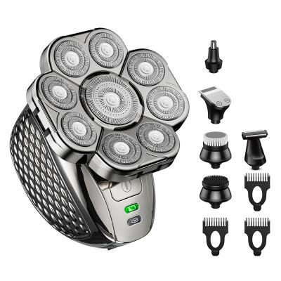 China Head Shavers for Bald Men Electric Head Razors Wet Dry Bald 9D Electric Shavers for sale
