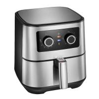 China Small Kitchen Electric Air Fryer Manual Stainless Steel Home Cooker for sale