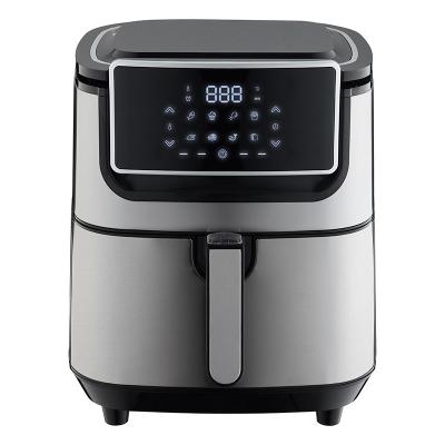 China Smart Air Fryer Digital Stainless Steel Large Capacity Oil Free Electric for sale