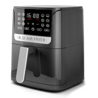 China 4.5L Visual Air Fryer with Silicone Basket Smart Stainless Steel Cooker for sale