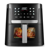 China LED Touch Screen Air Fryer 7L with Window Stainless Steel 12 Presets for sale