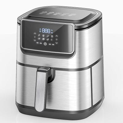 China Digital Dual Touch Screen Air Fryer Multi Functional Kitchen Appliance for sale