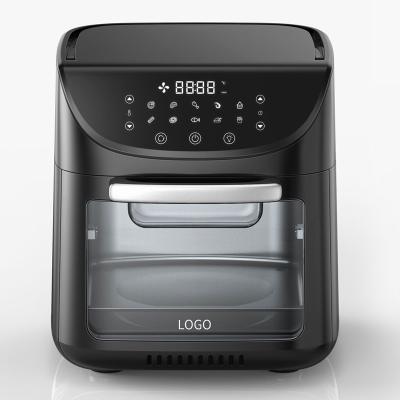 China Healthy Oil Free Air Fryer 12L 1800W Digital Oven Cooker for sale