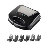 China Portable 8 In 1 Non Stick Bubble Waffle Sandwich Maker for sale