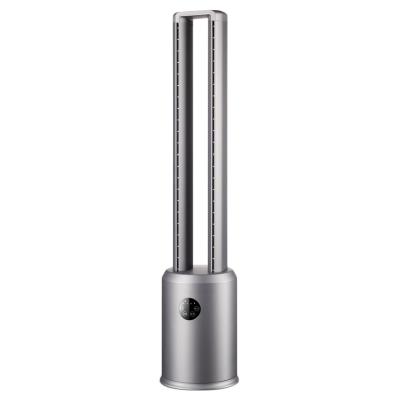 China Smart Bladeless Tower Fan 45W Silent High Speed Digital Floor Electric for sale