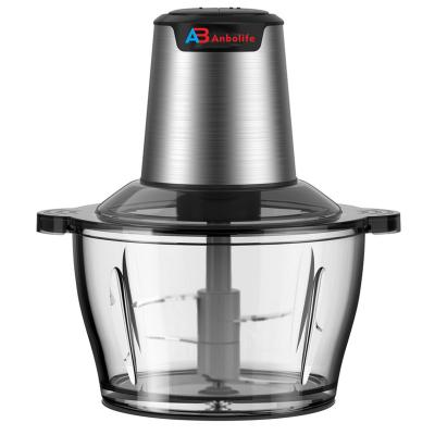 China Electric Mini Blender 400W Stainless Steel Meat Vegetable Food Chopper for sale