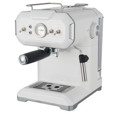 China Semi Automatic Coffee Machine Espresso Maker 19 Bar Milk Frother for sale