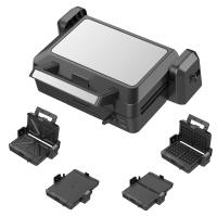 China Electric Contact Grill Detachable 3 Plates Open Temperature Adjust for sale
