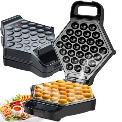 China Mini Bubble Waffle Maker 700W Nonstick Double Sided Heating Cafe Snack for sale