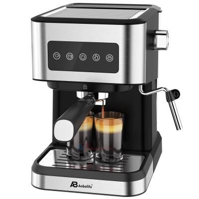 China Touch Screen Control Coffee Espresso Maker Cappuccino 20 Bar for sale