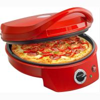 China 1400W Electric Pizza Maker With Non Stick Aluminum Plate 80-360°C for sale