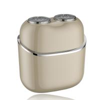 China Portable Mini Dual-Head Electric Shaver Fully Washable with Magnetic Floating Design for Men for sale