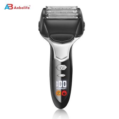 China Five Blade Men's Shaver with 1000mAh Battery and 90 Min Working Time Waterproof IPX6 USB Chargeable Electric Razor for sale