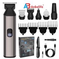 China 6 in 1 Multifunctional Electric Hair Clipper with IPX7 Waterproof and 1.5h Charging Time for Men's Grooming for sale
