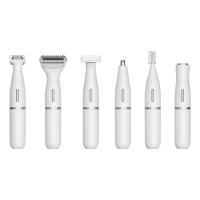 China 6-in-1 Multifunctional Electric Shaver and Nose Hair Trimmer with 1 Year Warranty and Rechargeable USB Power for sale