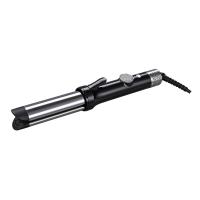 China Professional Hair Curler and Straightener with Rotary Adjustment Gear LED Display and 5 Temperature Settings for sale