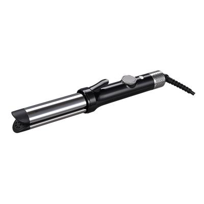 China Professional Hair Curler and Straightener with Rotary Adjustment Gear LED Display and 5 Temperature Settings for sale