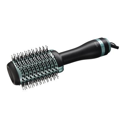 China 1300W Dual Voltage Hot Air Brush with 3 Temperature Adjustment Levels for Professional Hair Styling for sale