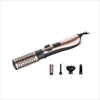 China 1200W Power Hair Dryer Brush with 3 Temperature Levels and 220~240V Voltage for Easy Styling for sale