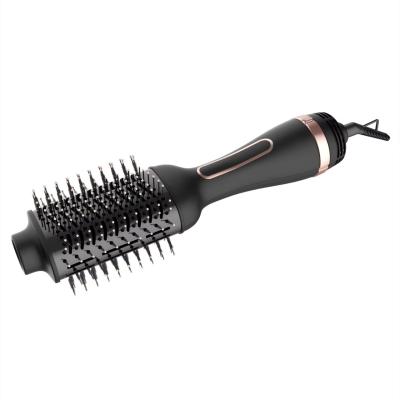 China Multifunction Electric Hair Dryer Brush with Oval Barrel for Easy Styling at Home Salon or Travel for sale
