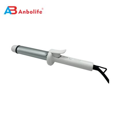 China Dual Ion Therapy Hair Curler with LED Display and 4 Temperature Levels for All Hair Types for sale