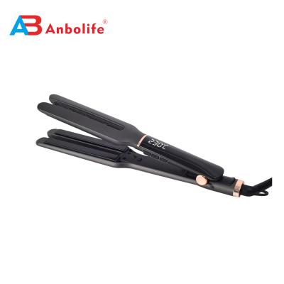 China Extra Long Floating Plate Hair Straightener with 10 Heat Settings and 13.7*110mm Ceramic Plates for sale