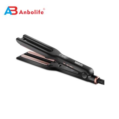 China Ceramic Coating Plates Hair Straightener with Adjustable Temperature 120-210°C and 360° Swivel Power Cord for sale
