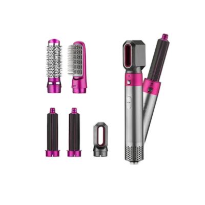 China 5 in 1 Electric Hair Styler and Hair Dryer Brush with 50~60Hz Frequency and 1 Year Warranty for Fast-Drying Volumizing Curling Straightening for sale
