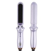 China 35W Power Dual-Use Hair Straightener and Curling Iron with Tourmaline Ceramic Plates for sale