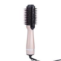 China ANBOLIFE 2 Speed/Heat Setting 1200W Compact Black Plastic Hair Dryer Brush Hot Air Brush for Home Use for sale
