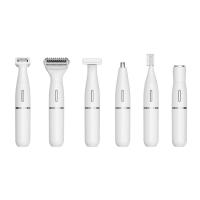 China Six-In-One Multifunctional Electric Shaver Set with USB Charging Fully Waterproof for Eyebrow Trimming and Household Use for sale