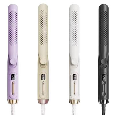 China ANBOLIFE 360 Cooling Airflow 2-in-1 Hair Straightener and Curling Wand with 4 Speed Temperature Adjustable Settings for sale