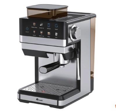 China Semi Automatic Espresso Machine1.8L Water Tank Coffee Maker for sale