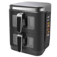 China Double Stack Air Fryer 2800W Digital LED Display Non Stick Modern for sale