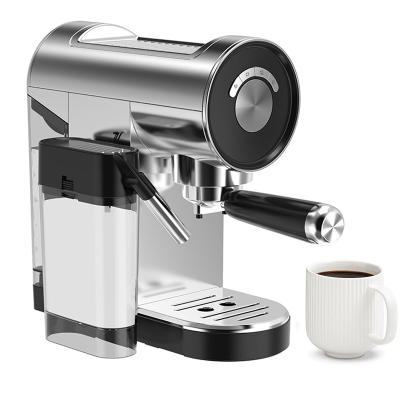 China Semi Automatic Coffee Machine With Milk Tank Espresso Maker Household for sale