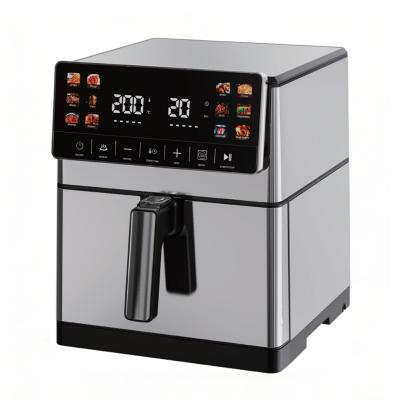 China 8L Large Capacity Digital Air Fryer 2200W Oil Free LED Display Family Use for sale