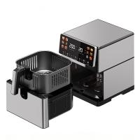 China 8L Digital Air Fryer 2200W LED Touch Screen Oil Free Large Capacity for sale