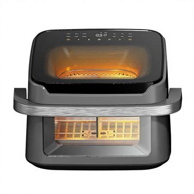 China 10L Bladeless Air Fryer with Food Divider 2200W Oil Free 80% Less Fat Touch Digital for sale