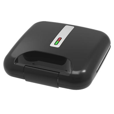 China 750W 2 Slice Sandwich Maker Non Stick Plates Power Ready Light Safety Cut Out for sale