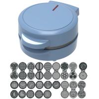 China Mini Snack Maker 550W Pancake Waffle Grill Interchangeable Plates Non Stick for sale