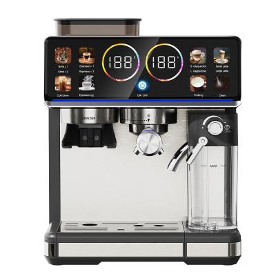 China Semi Automatic Coffee Machine 20 Bar Cold Brew Espresso Cappuccino for sale