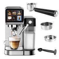 China Automatic Espresso Maker Cold Brew Double Boiler 20 Bar TFT Display 1L Tank Home for sale