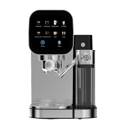 China Hot Cool Espresso Automatic Coffee Maker 20 Bar Touch Screen Espresso for sale