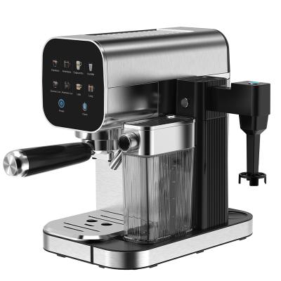 China 20 Bar Hot Cool Espresso Machine Touch Screen Cappuccino Latte Americano Home for sale